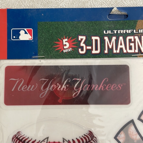 MLB | Accents | New York Yankees Mlb 5 3d Magnets New | Poshmark